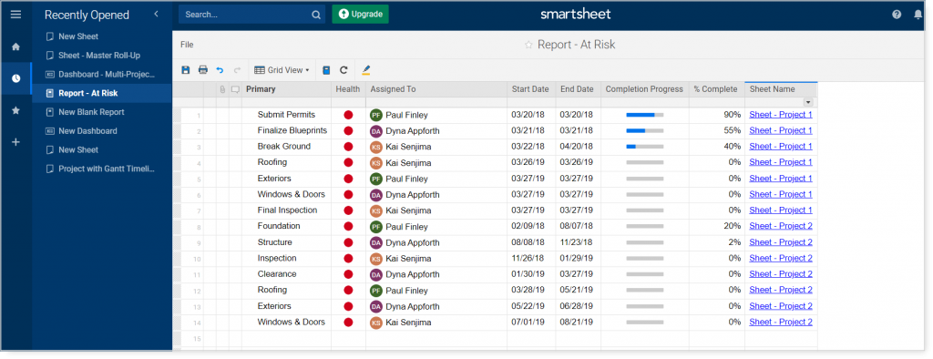 Airtable vs Smartsheet | BuiltOnAir